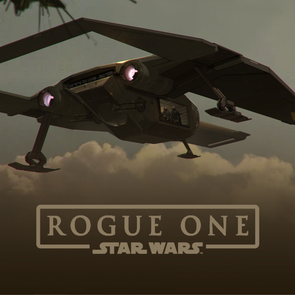 ArtStation - Rogue One - U-wing