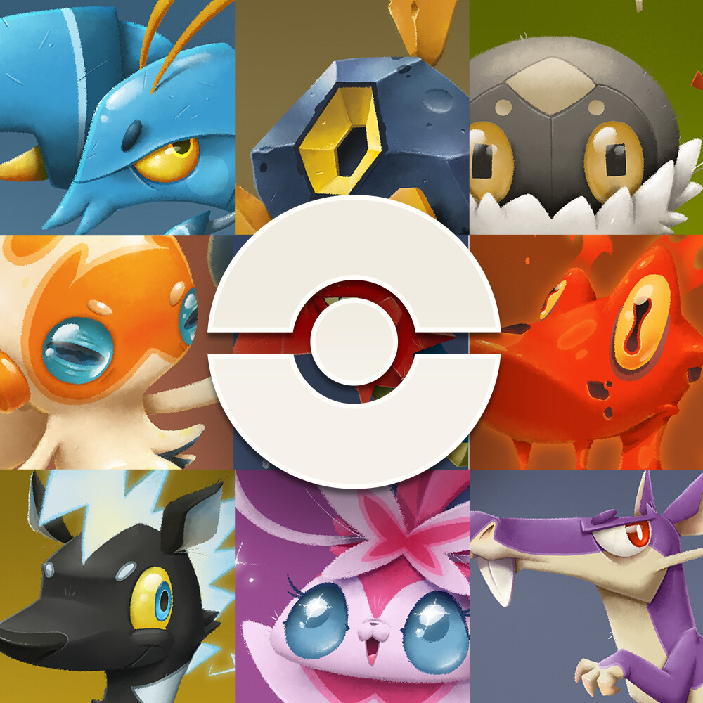 ArtStation - Pokémon Studies