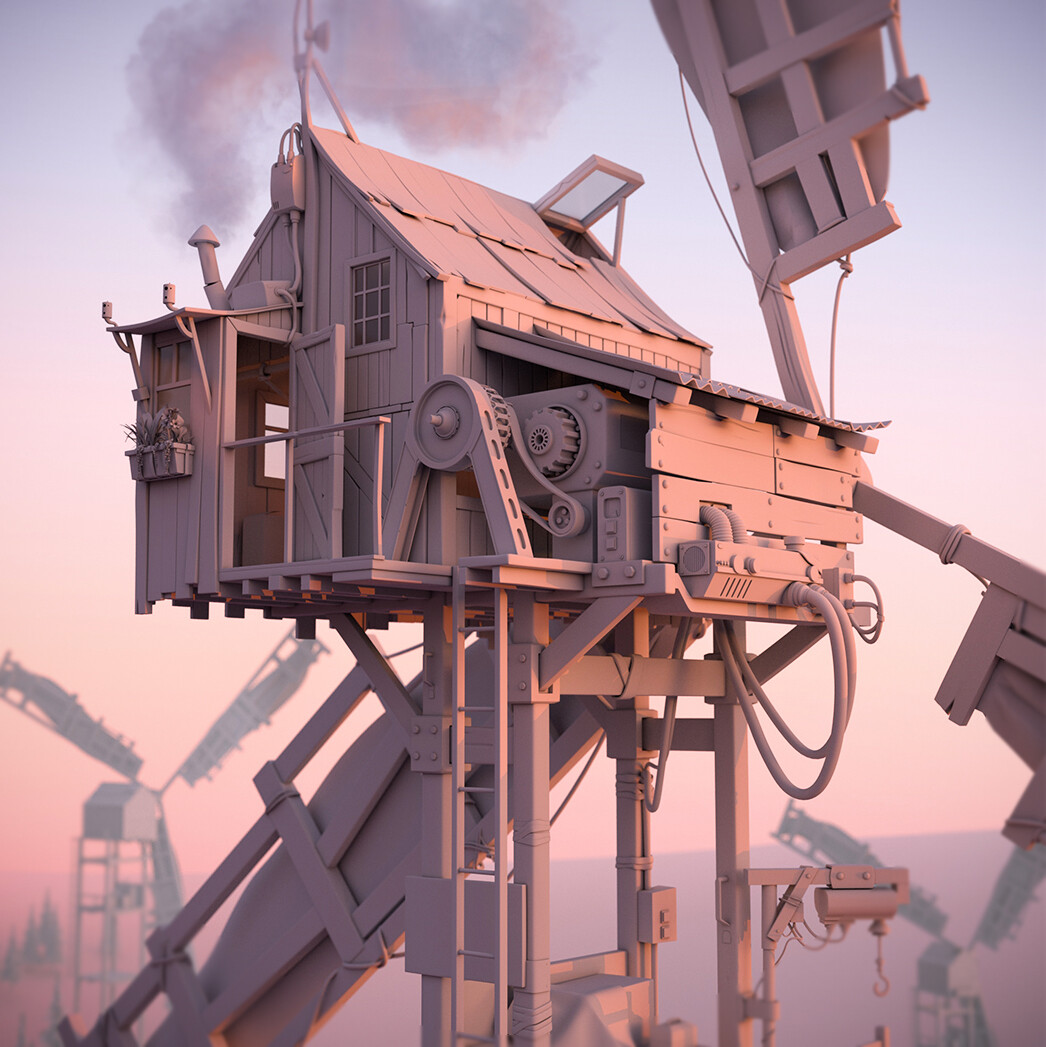 ArtStation - Hamish Frater Environment