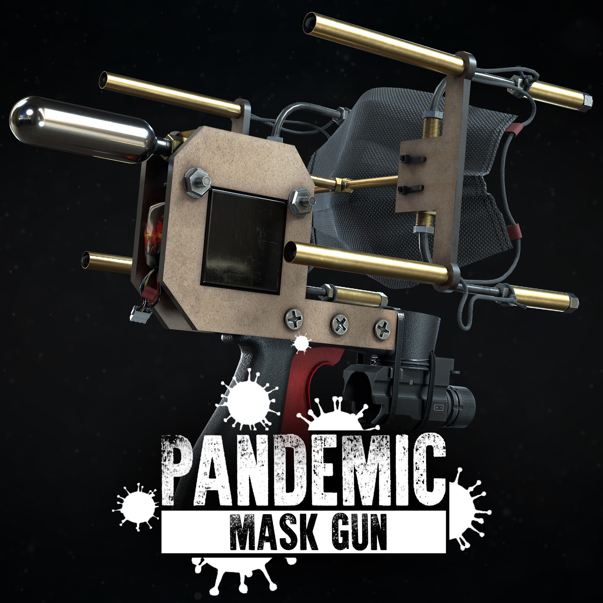 ArtStation - Pandemic Mask Gun