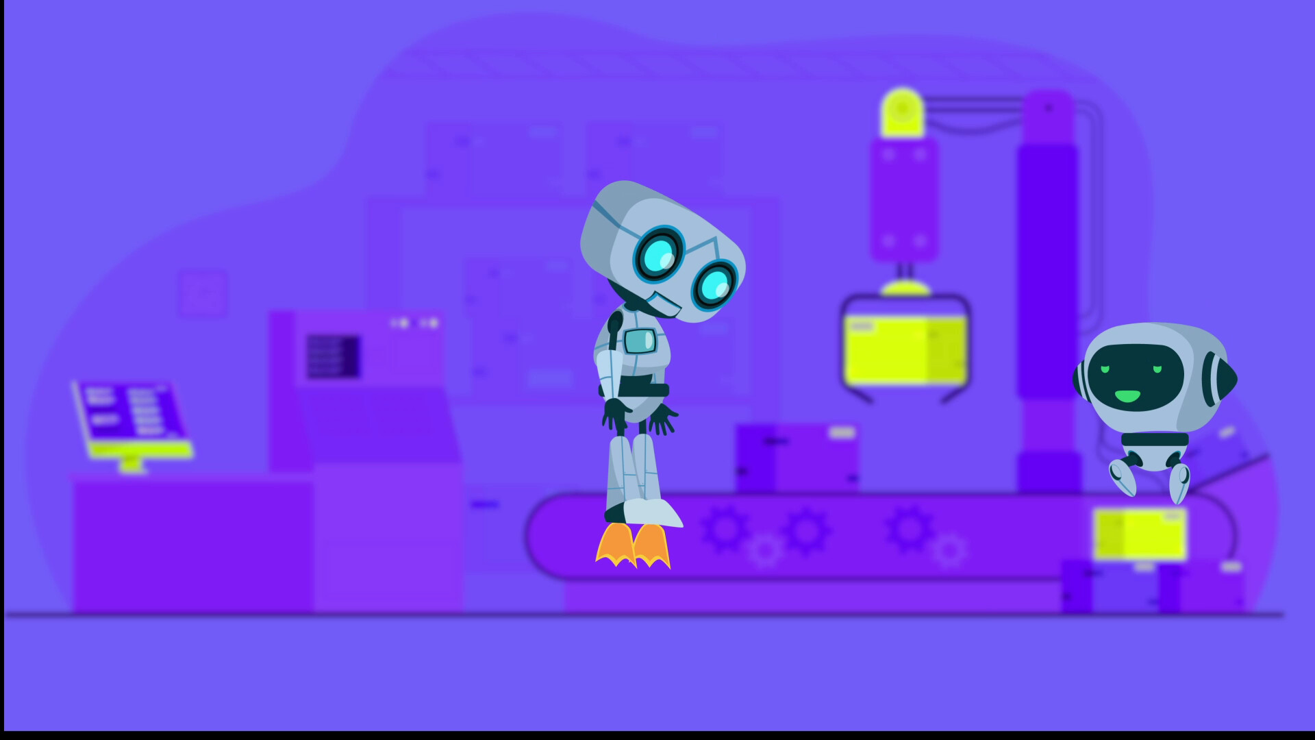 ArtStation - Cute Robot Animation