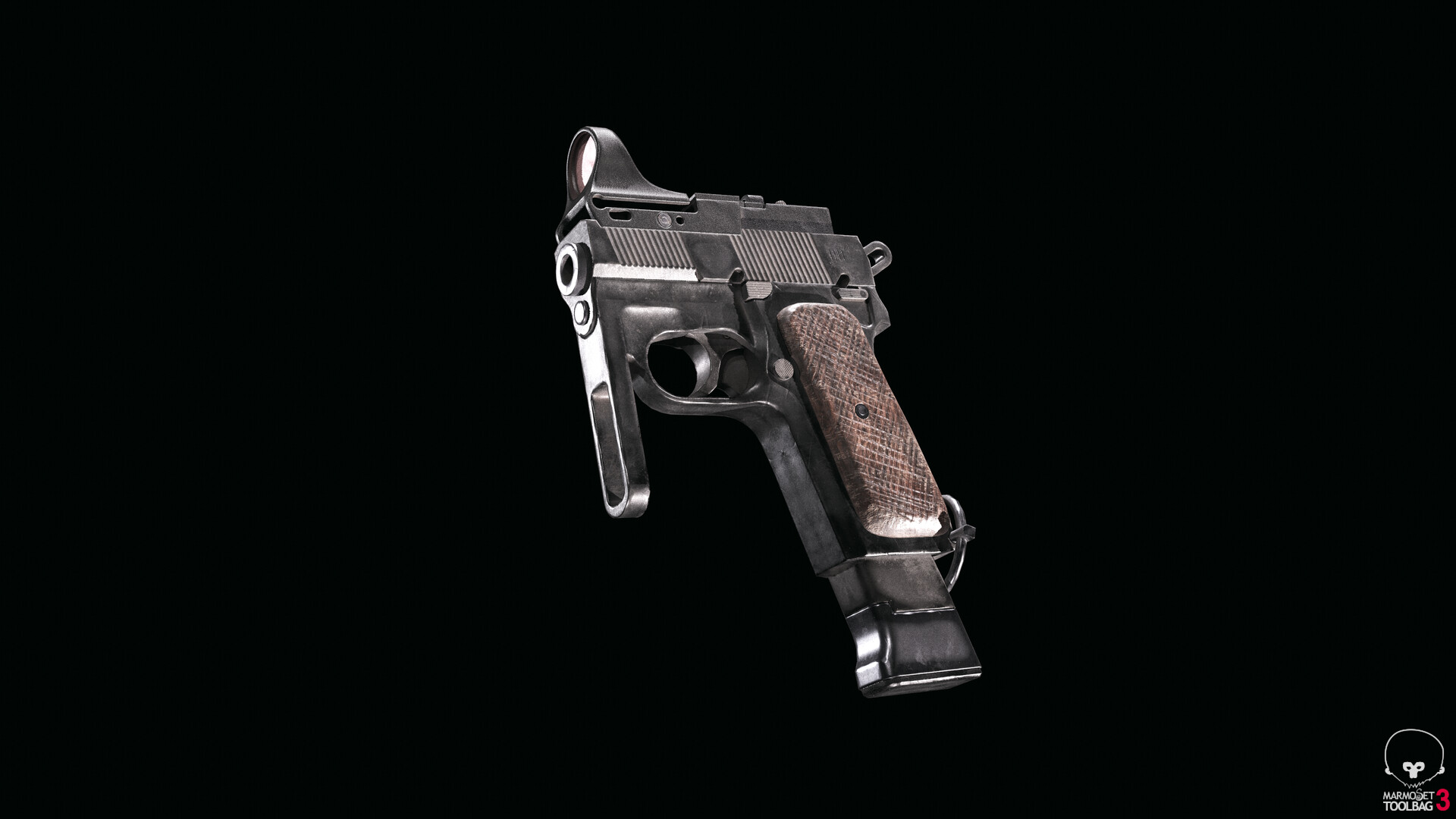 ArtStation - Game ready gun