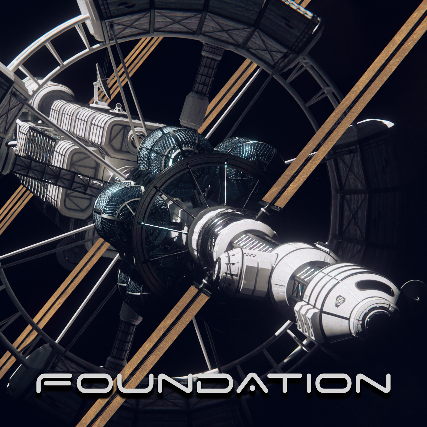 ArtStation - Foundation - Space Migration Vessel
