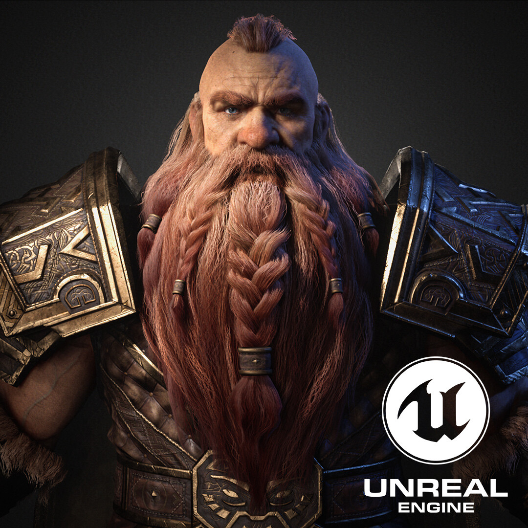 ArtStation - Dwarf Warrior