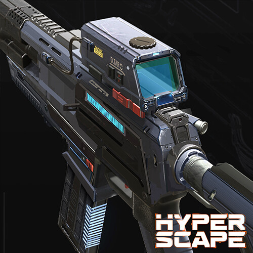 ArtStation - Hyper Scape weapons concept art