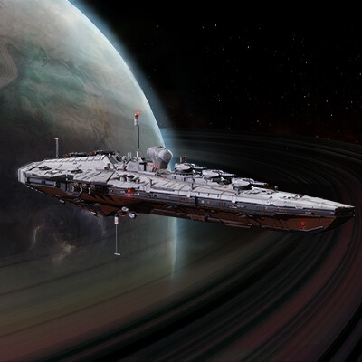 ArtStation - Battlecruiser