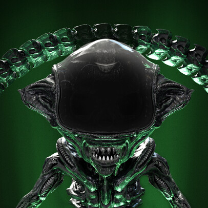 ArtStation - Yoda Xenomorph