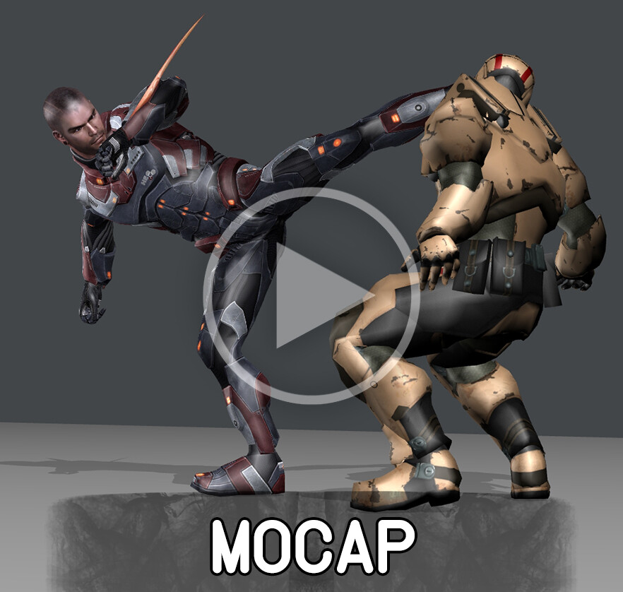 ArtStation - [MOCAP] Animation set