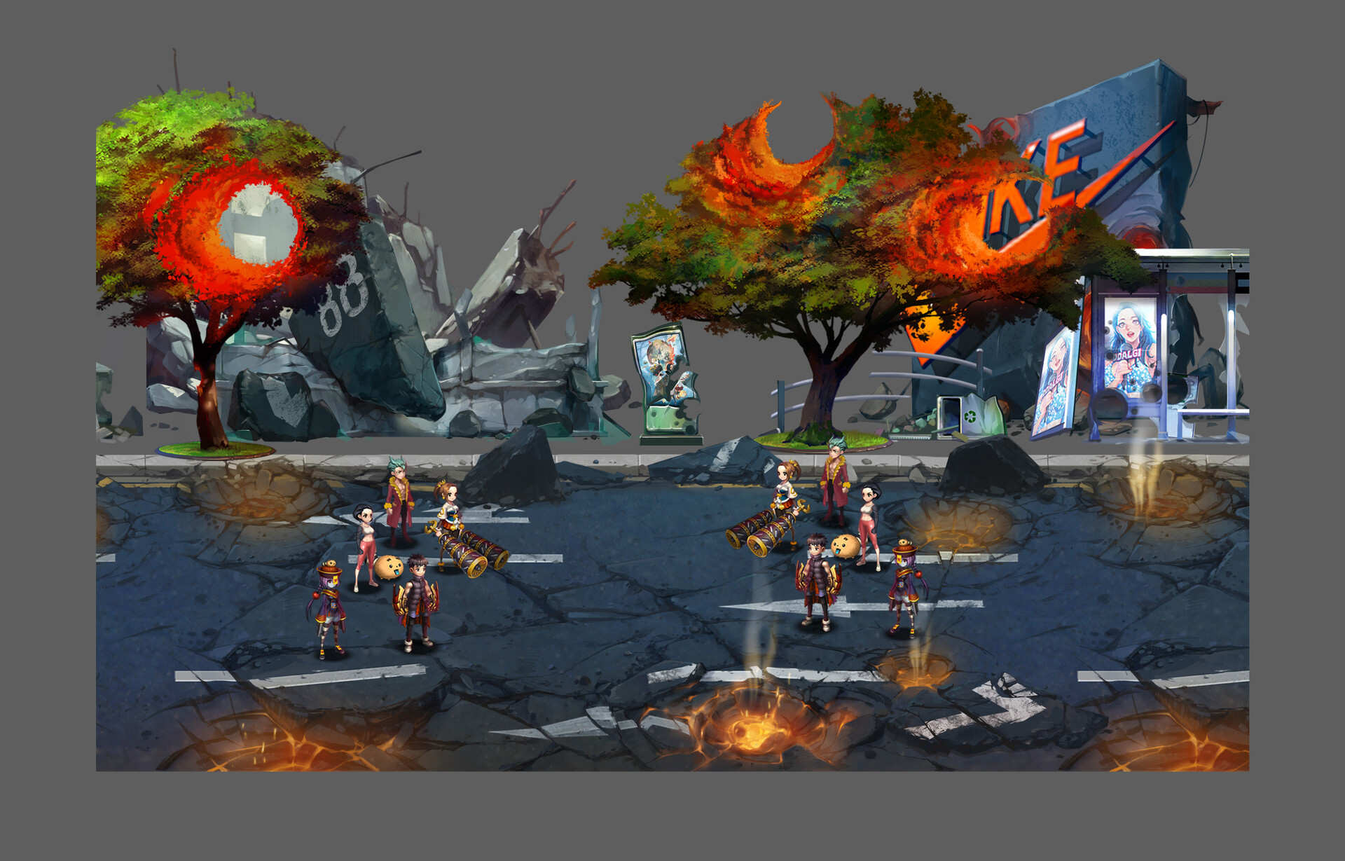 ArtStation - Game : Soul Ark - map