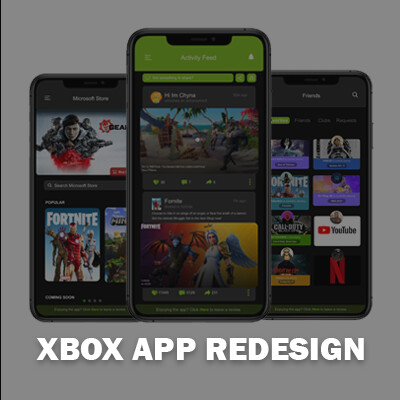 ArtStation - Xbox App Redesign / ETSU