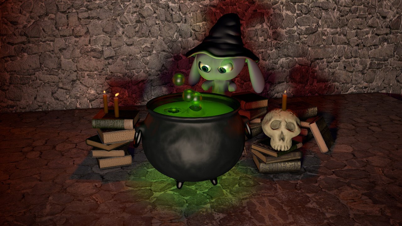 ArtStation - Wizard Bunny