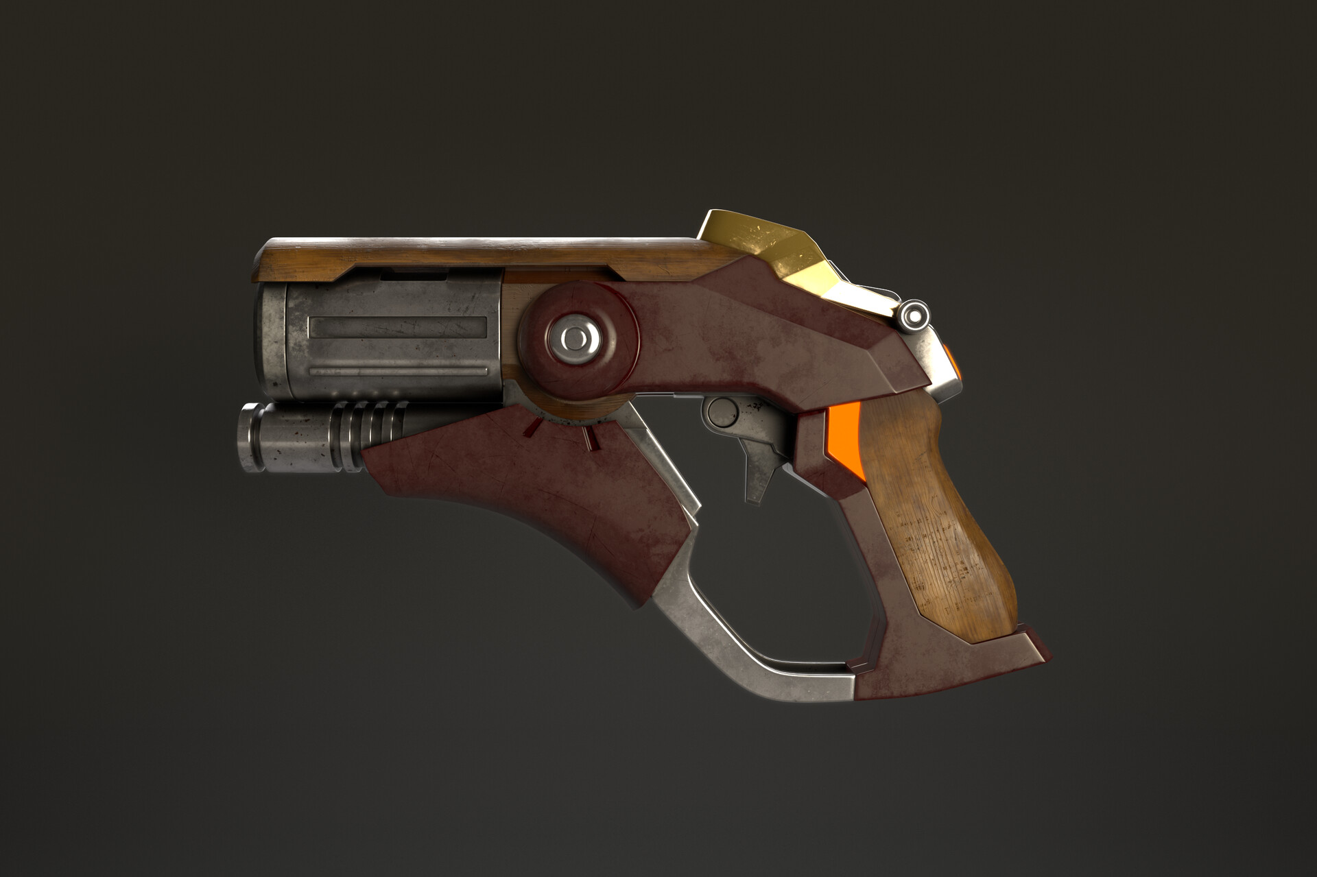 ArtStation - Witch Mercy Pistol