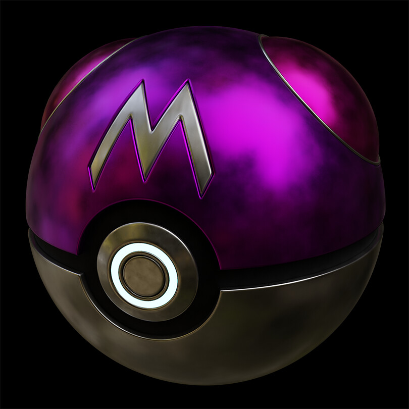 ArtStation - Realistic Poké Balls