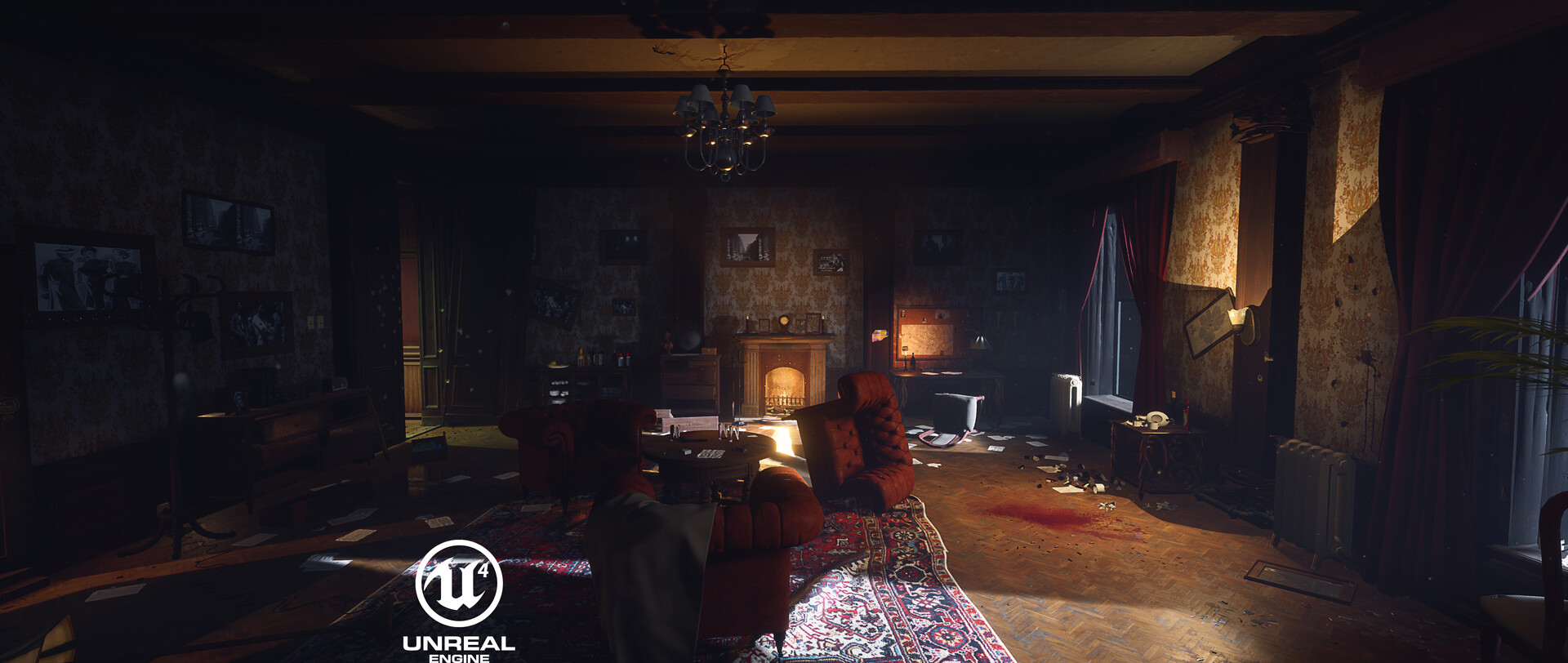ArtStation - Mafia Hotel Room