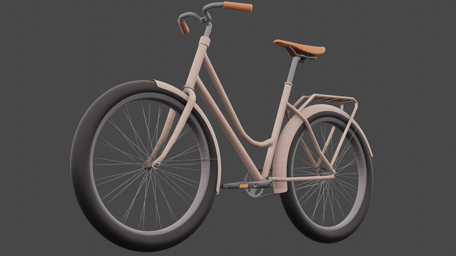 ArtStation - Blender - Hard surface modelling - "Bike"