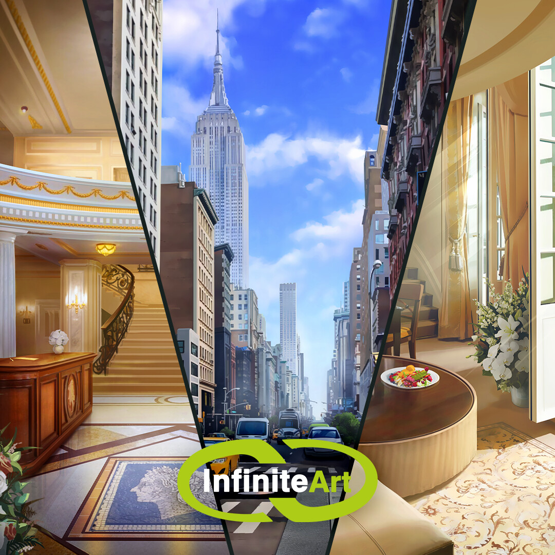 ArtStation - Locations for Game Garden (12-16 hours)