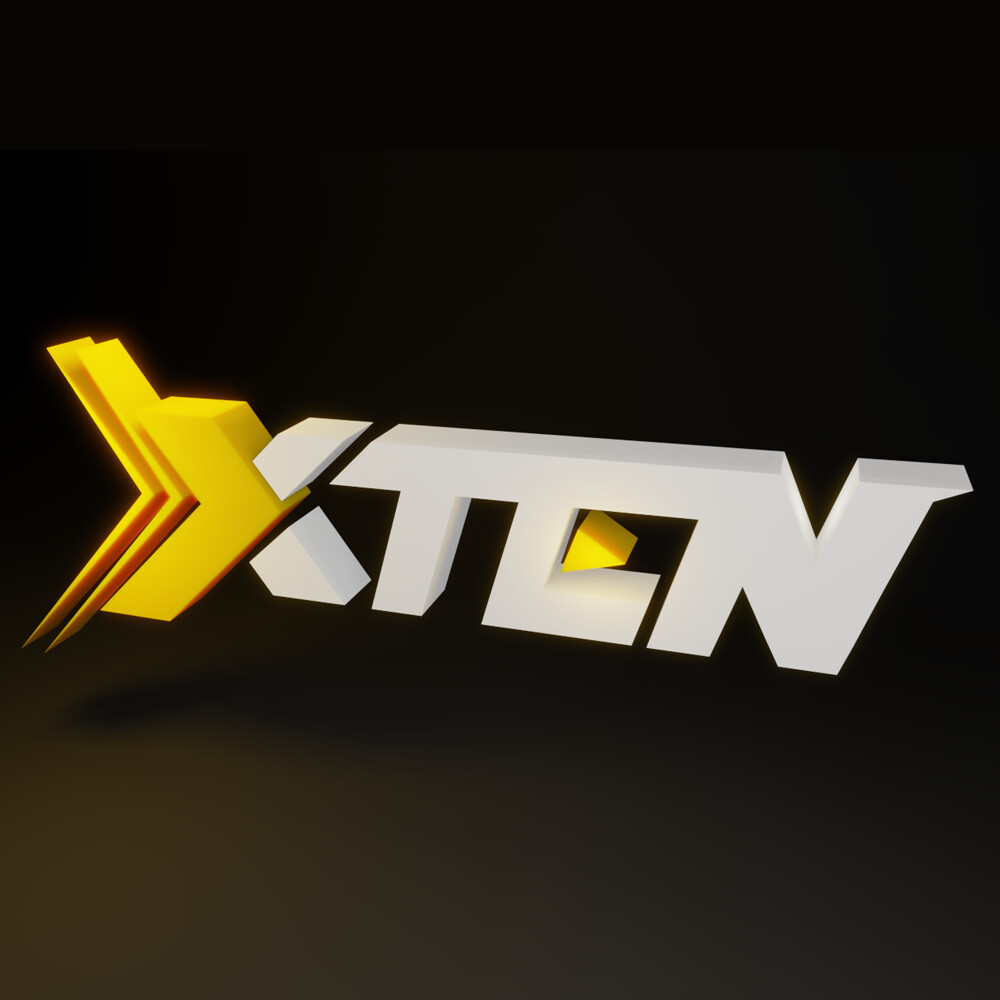 ArtStation - XTEN Esports • 3D Logo Art