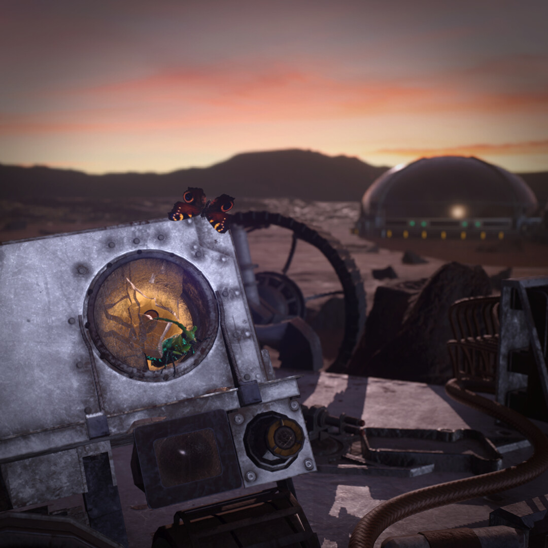 ArtStation - Mars Landscape