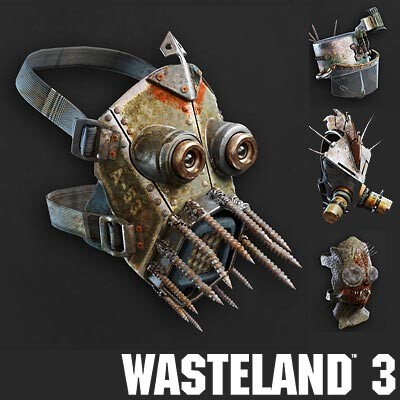 ArtStation - Wasteland 3 Helmets and Masks