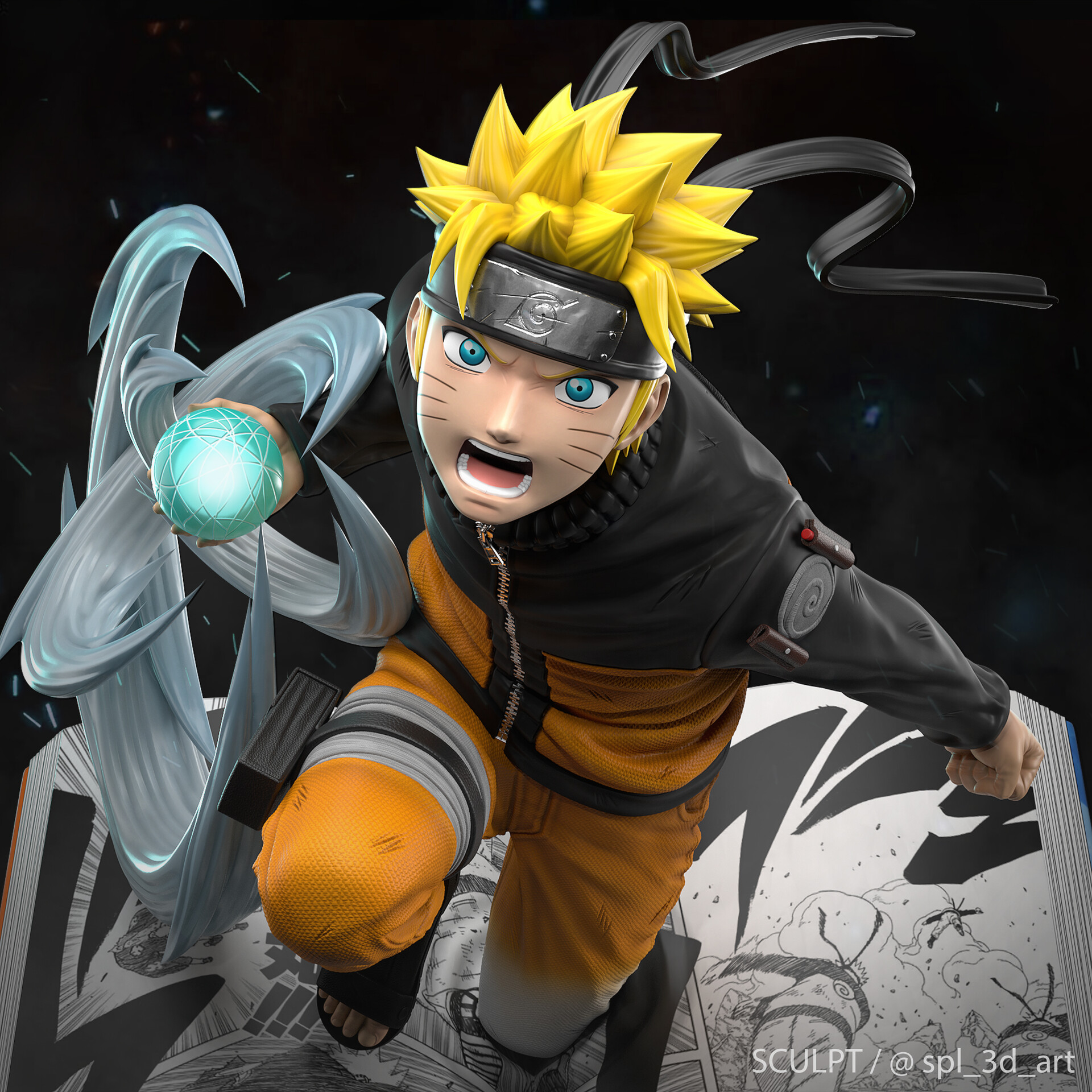 ArtStation - Naruto - Legendary Book