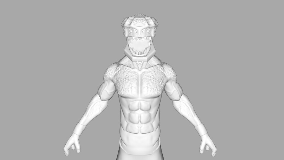 ArtStation - Chimera Character Model