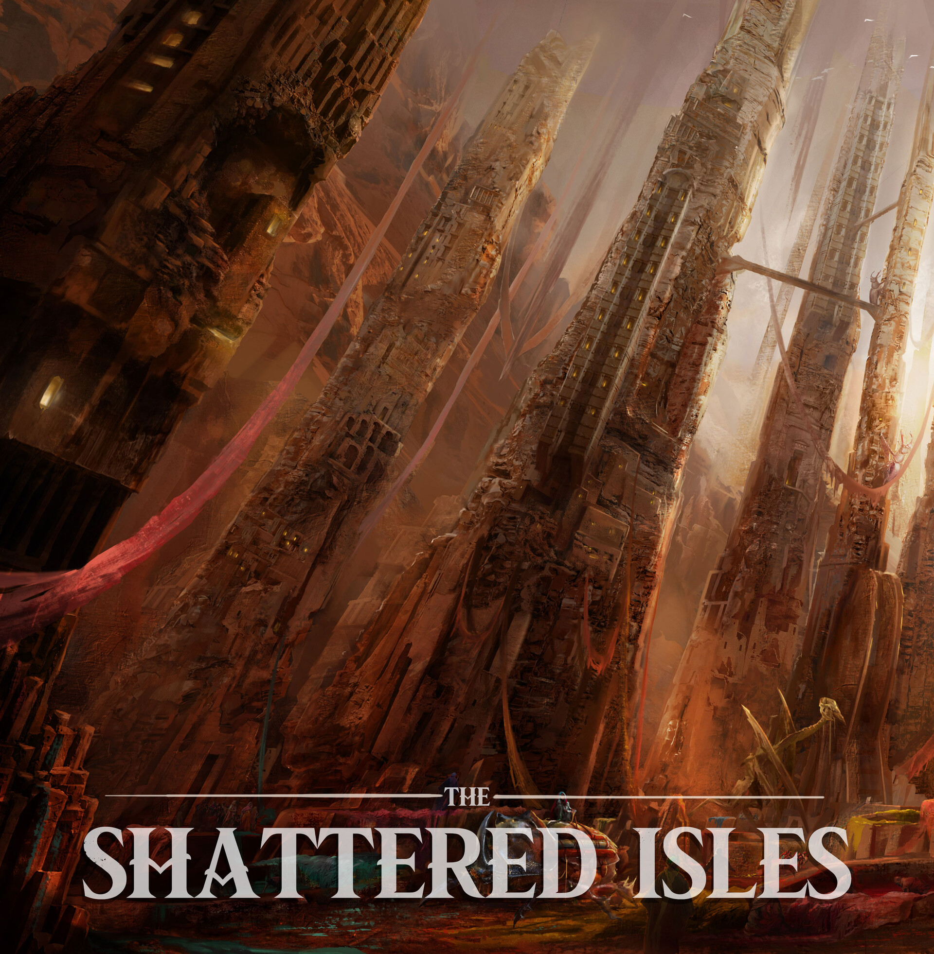 ArtStation - Shattered Isles: The Pillar Lands