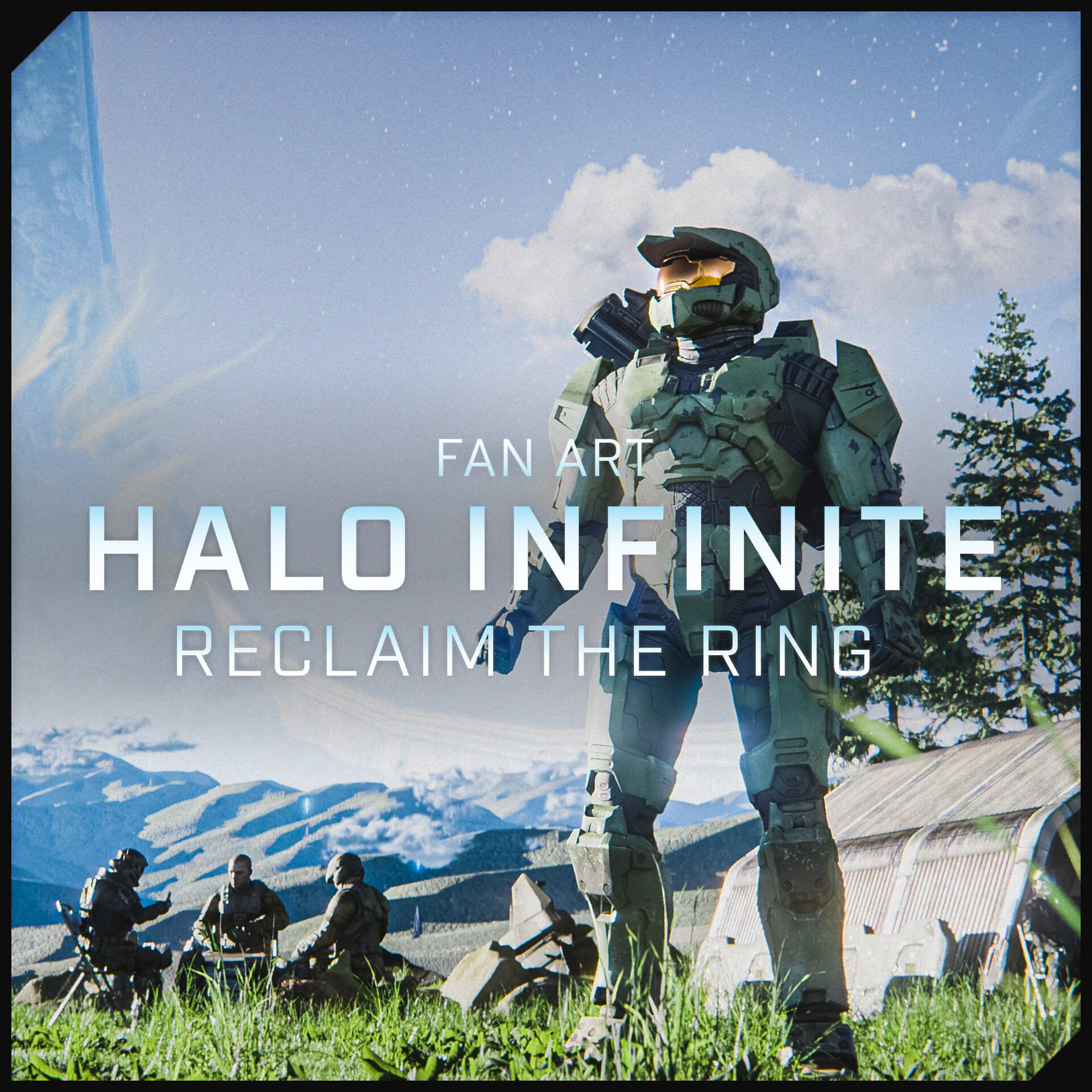 ArtStation - HALO INFINITE: Reclaim the Ring