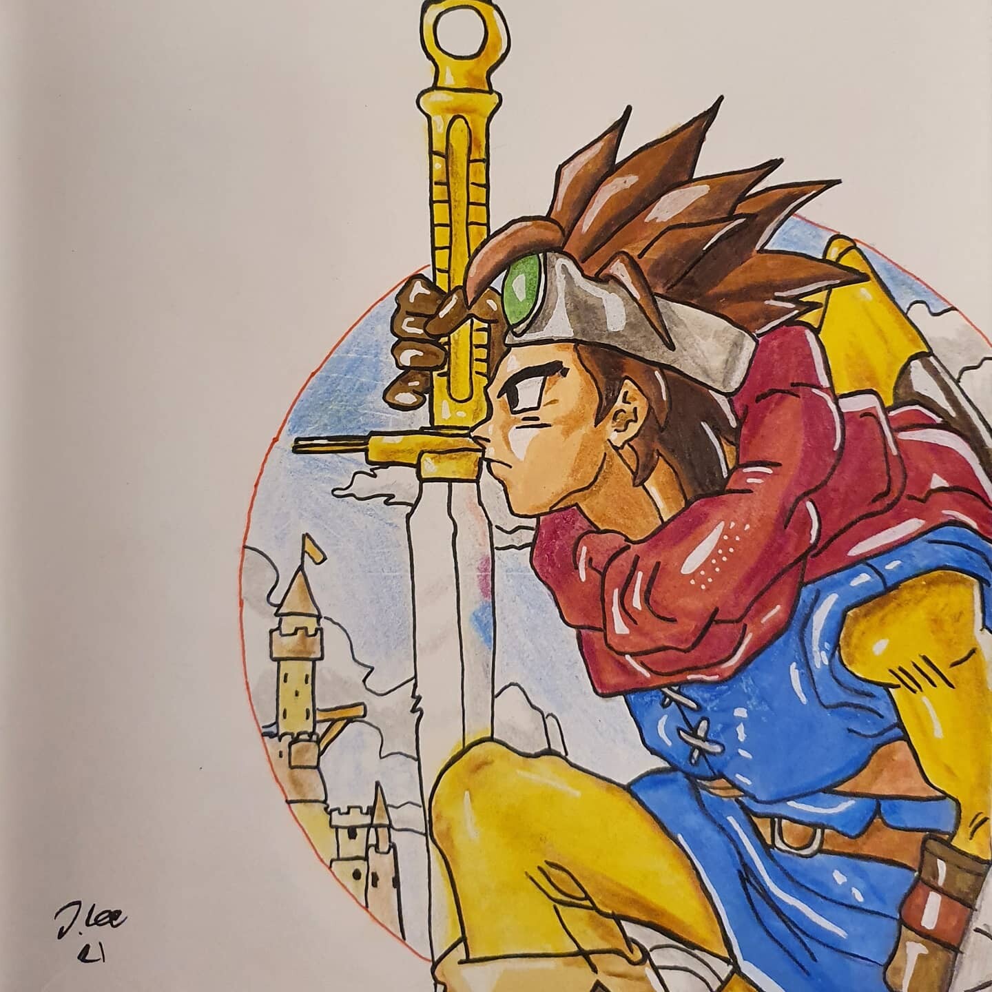 ArtStation - Dragon Quest cover box art