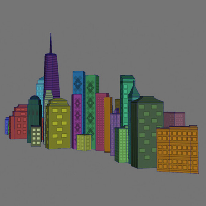 ArtStation - 3D Asset Concepts for Internship