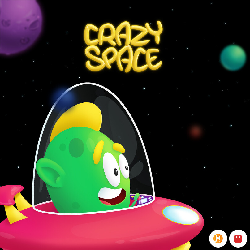 ArtStation - Crazy Space - Hyper casual game (2019)