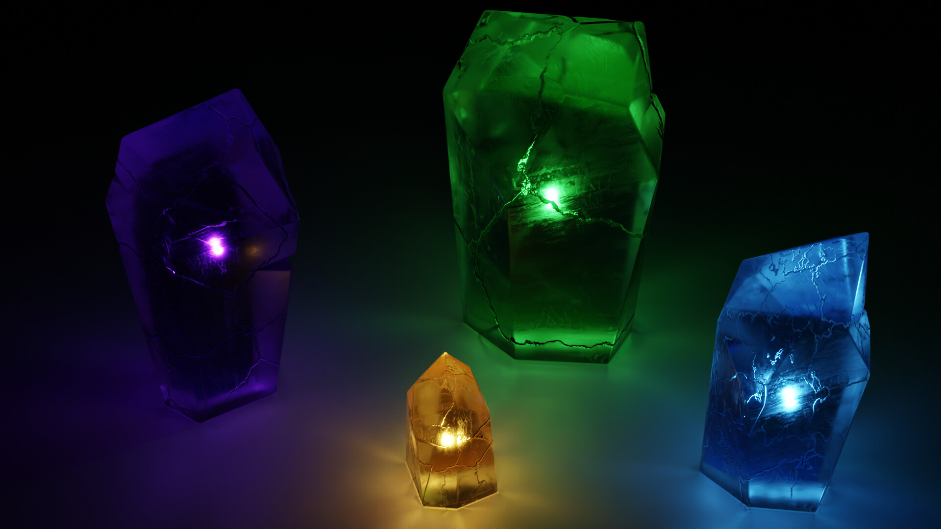 ArtStation - Simple crystals