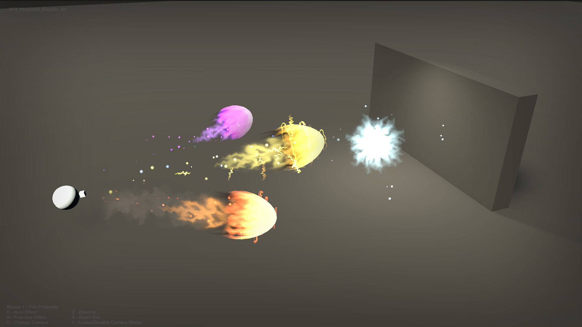 ArtStation - Projectiles VFX