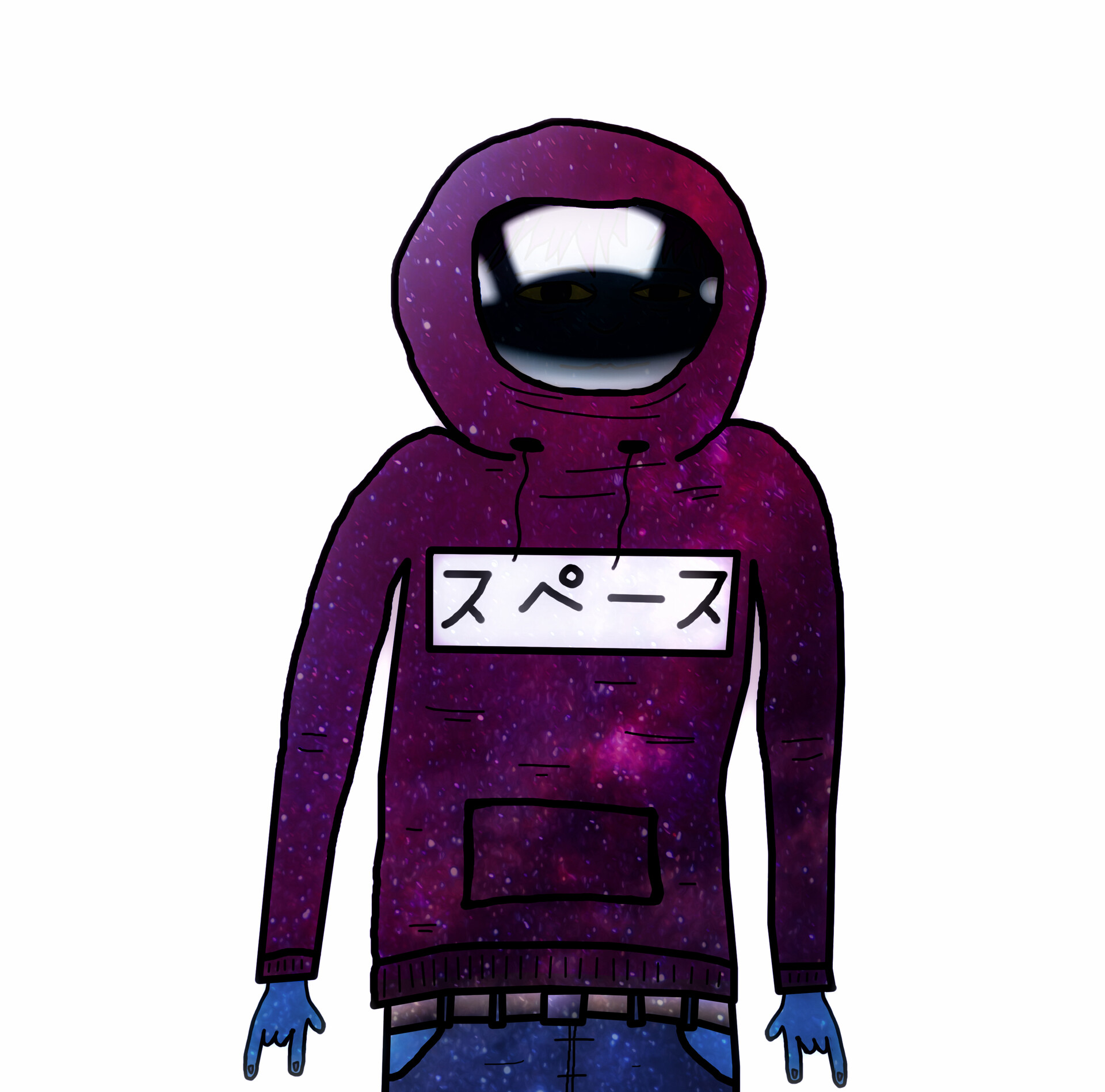 ArtStation - First Attempt at Drawing - Space Man