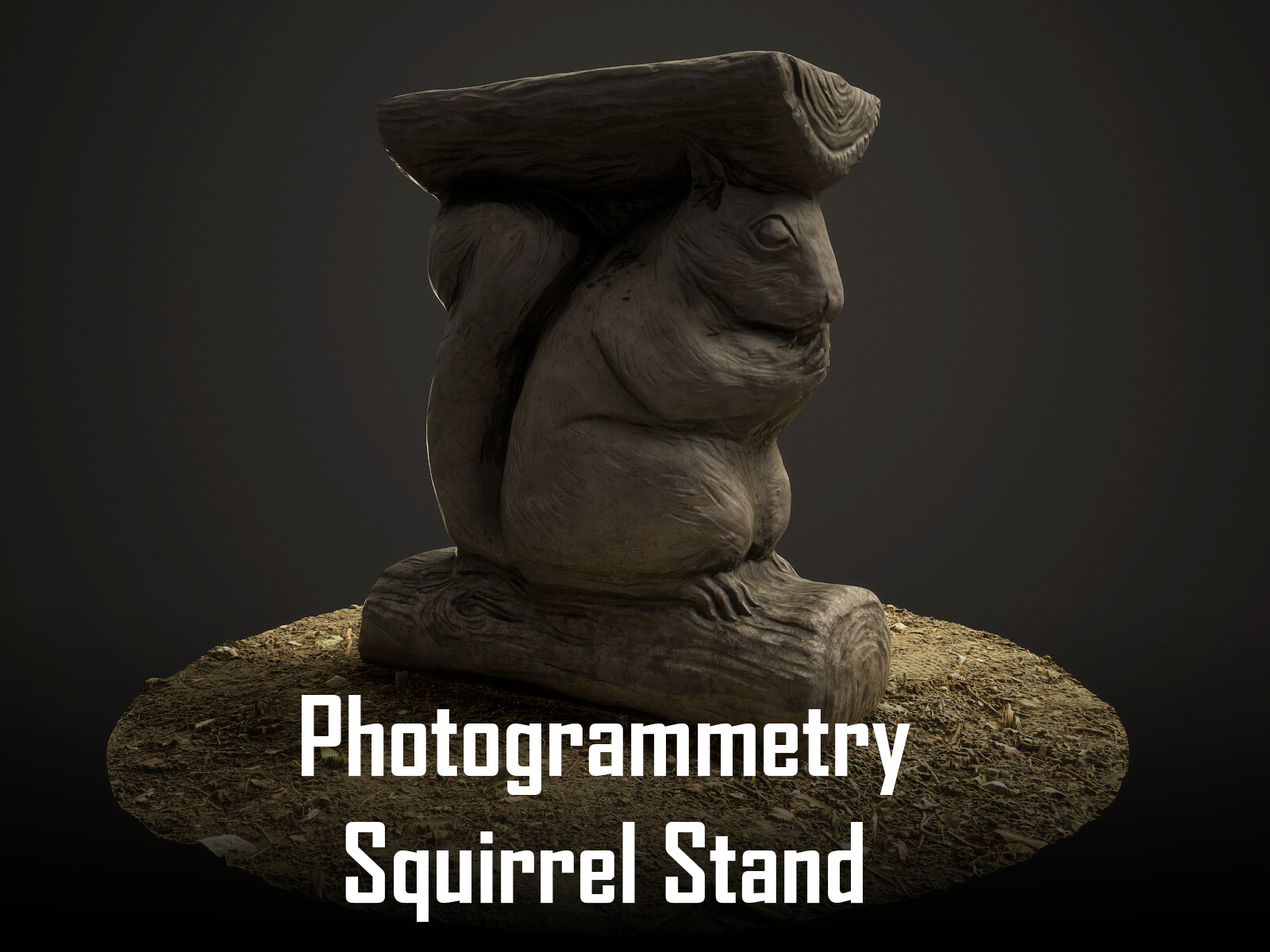 Jamie Jamieson - Photogrammetry Squirrel Stand
