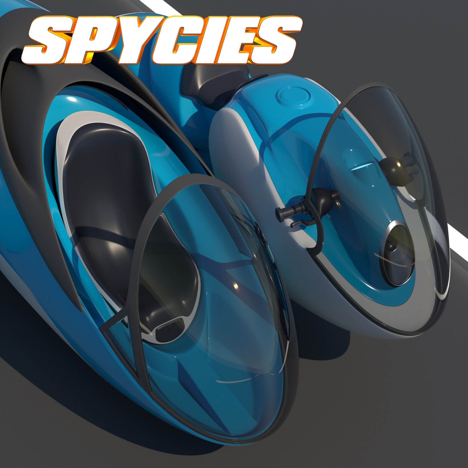 ArtStation - Spycies transformable Vtol Side Car