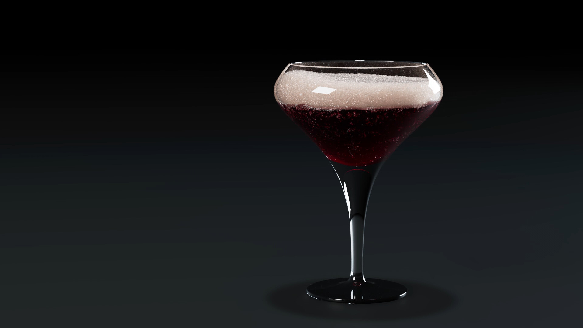 ArtStation - Sparkling red wine in Houdini