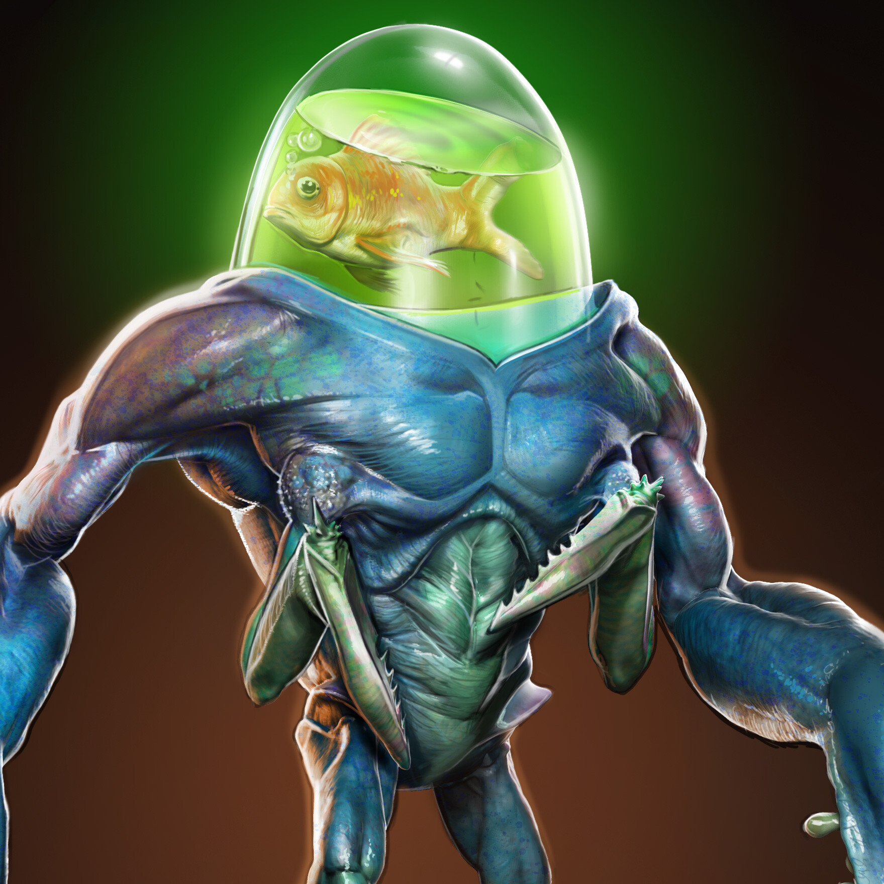 ArtStation - Fish Head