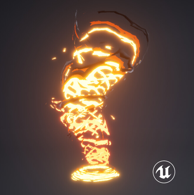 ArtStation - Fire Tornado