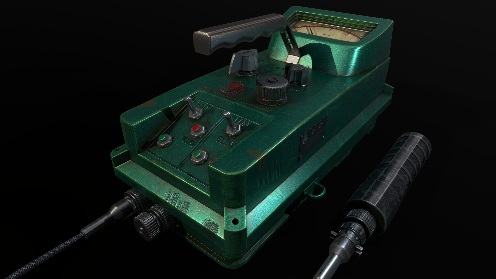 ArtStation - Game Asset (GEIGER COUNTER)