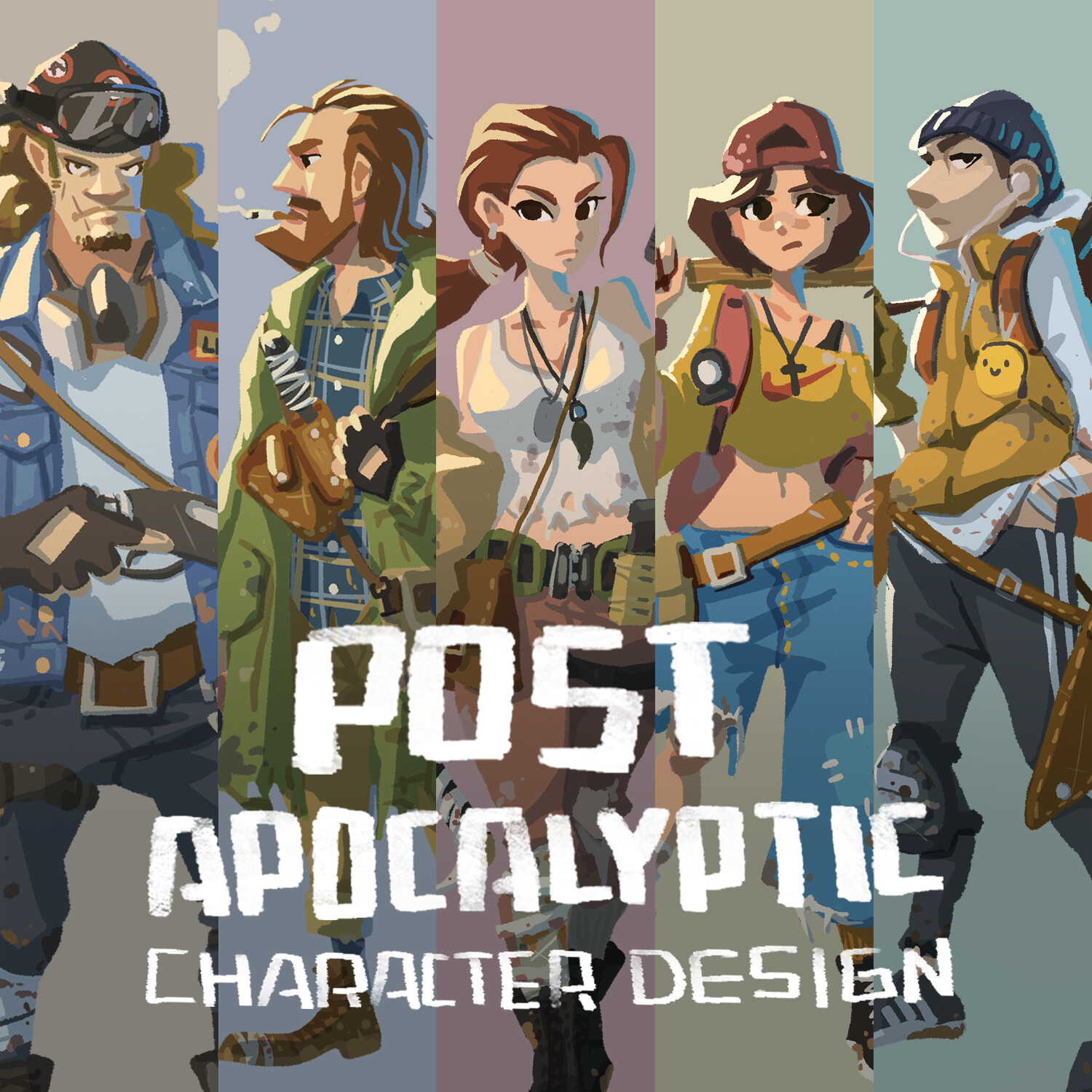 ArtStation - post apocalyptic character design