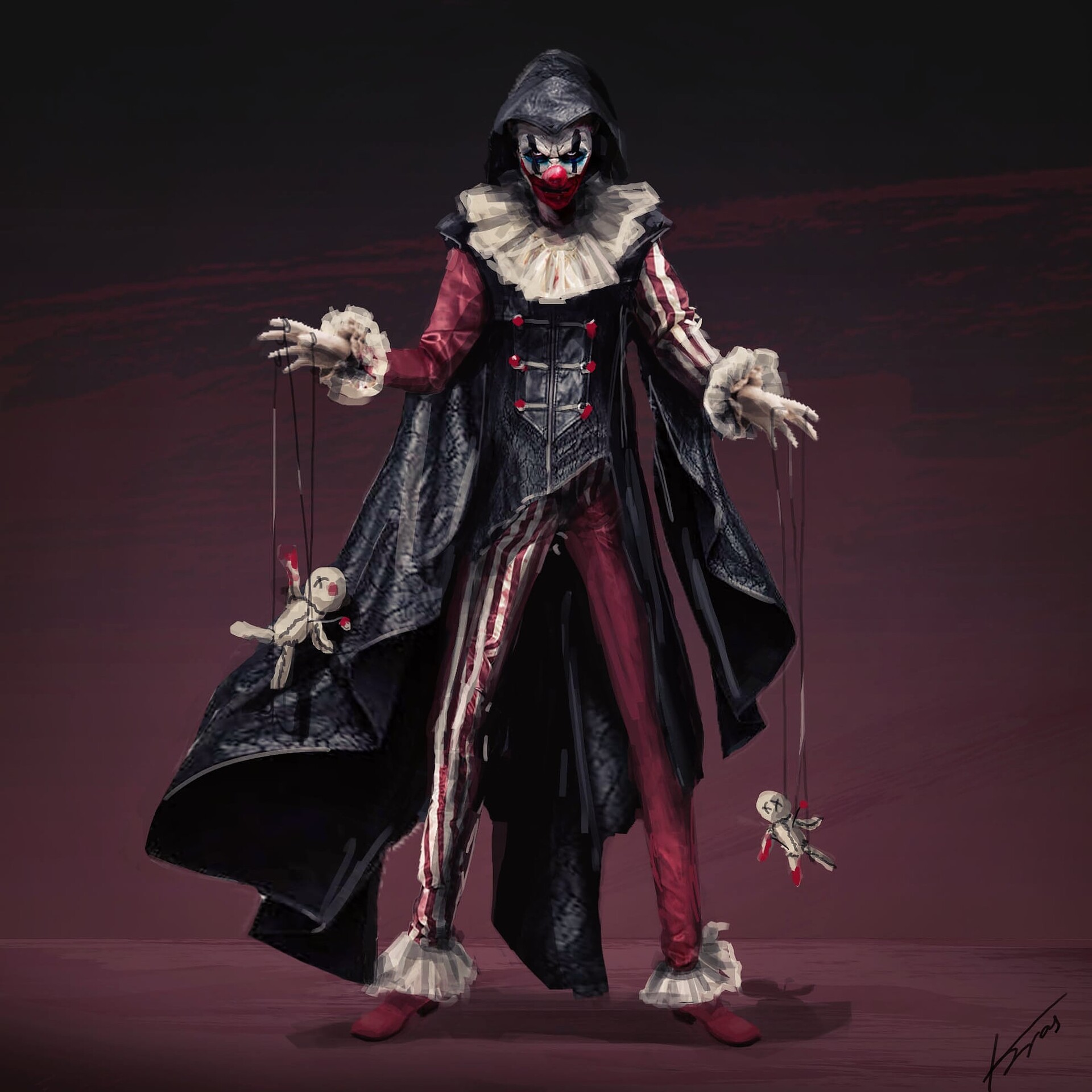 ArtStation - Voodoo Clown