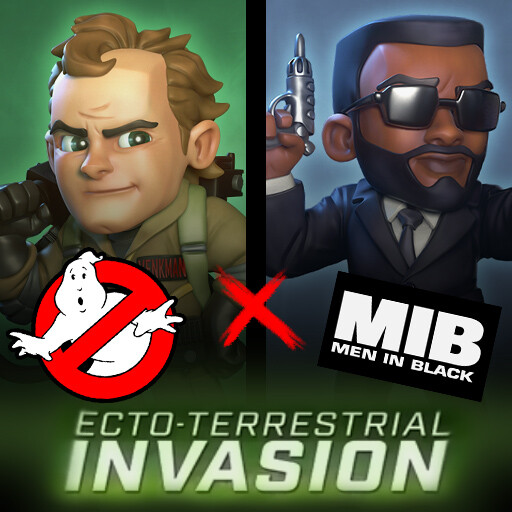 ArtStation - Ghostbusters x Men In Black - All Minis