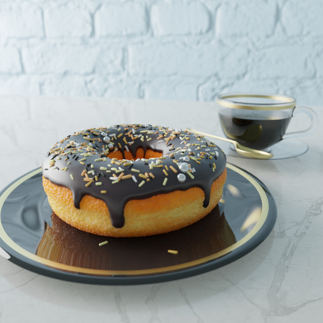 ArtStation - Blender Donut Tutorial by Blender Guru