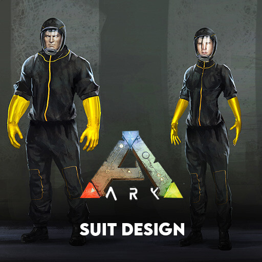 ArtStation - Ark collection suit, biome elements and Gorilla arena