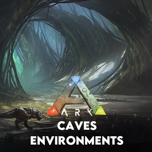 ArtStation - Caves environment ARK SURVIVAL EVOLVED