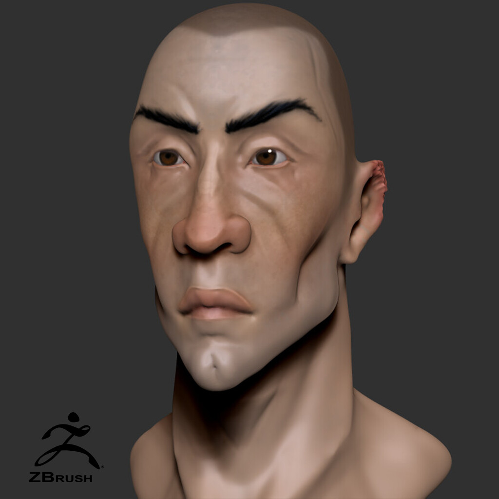 ArtStation - Hand Painted Stylized Head