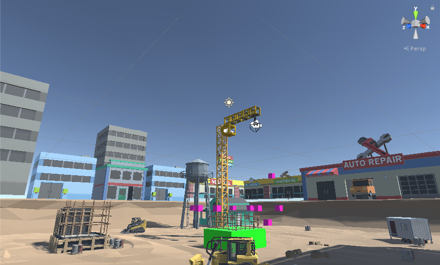 ArtStation - Totally Realistic Crane Game Simulator