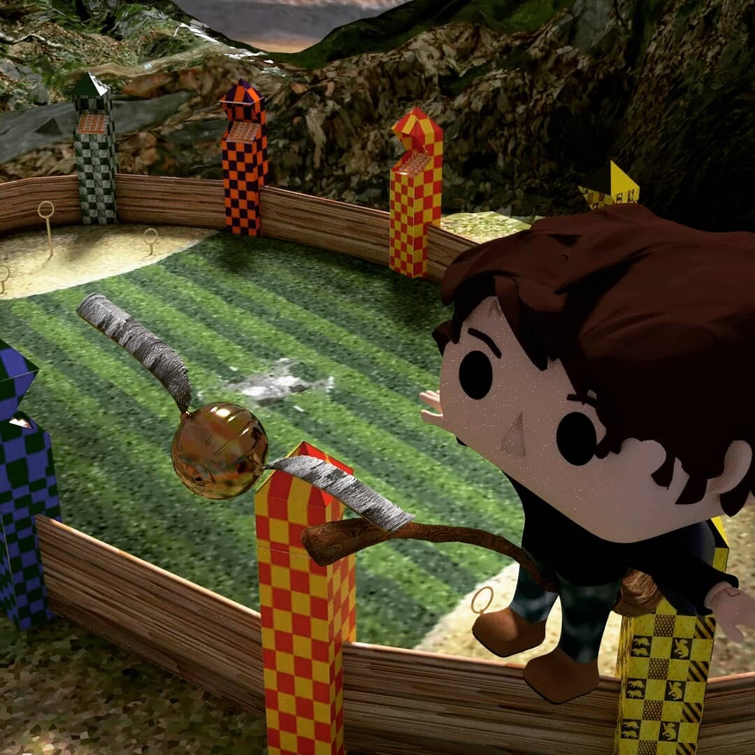 Gilles RIDEL (GrandimaJ) - Concours Blender 3D France - Thème Harry ...