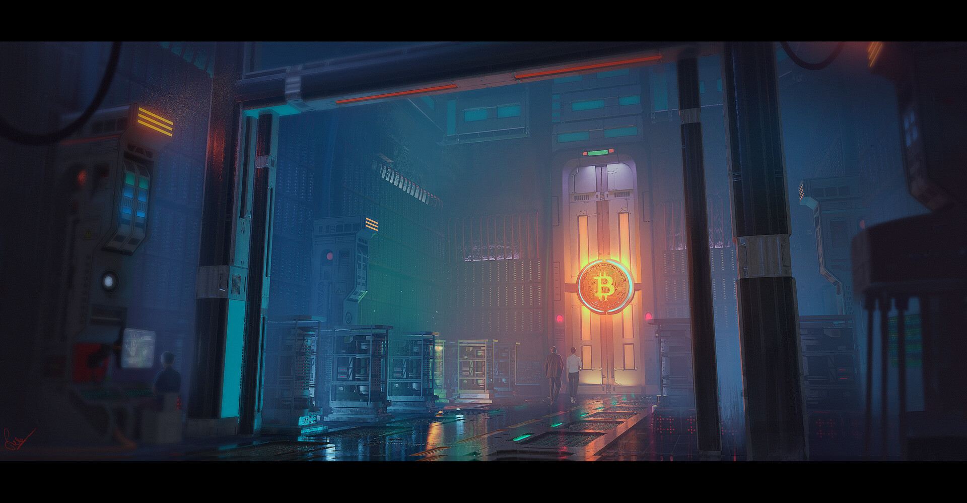 ArtStation - Bitcoin Mining