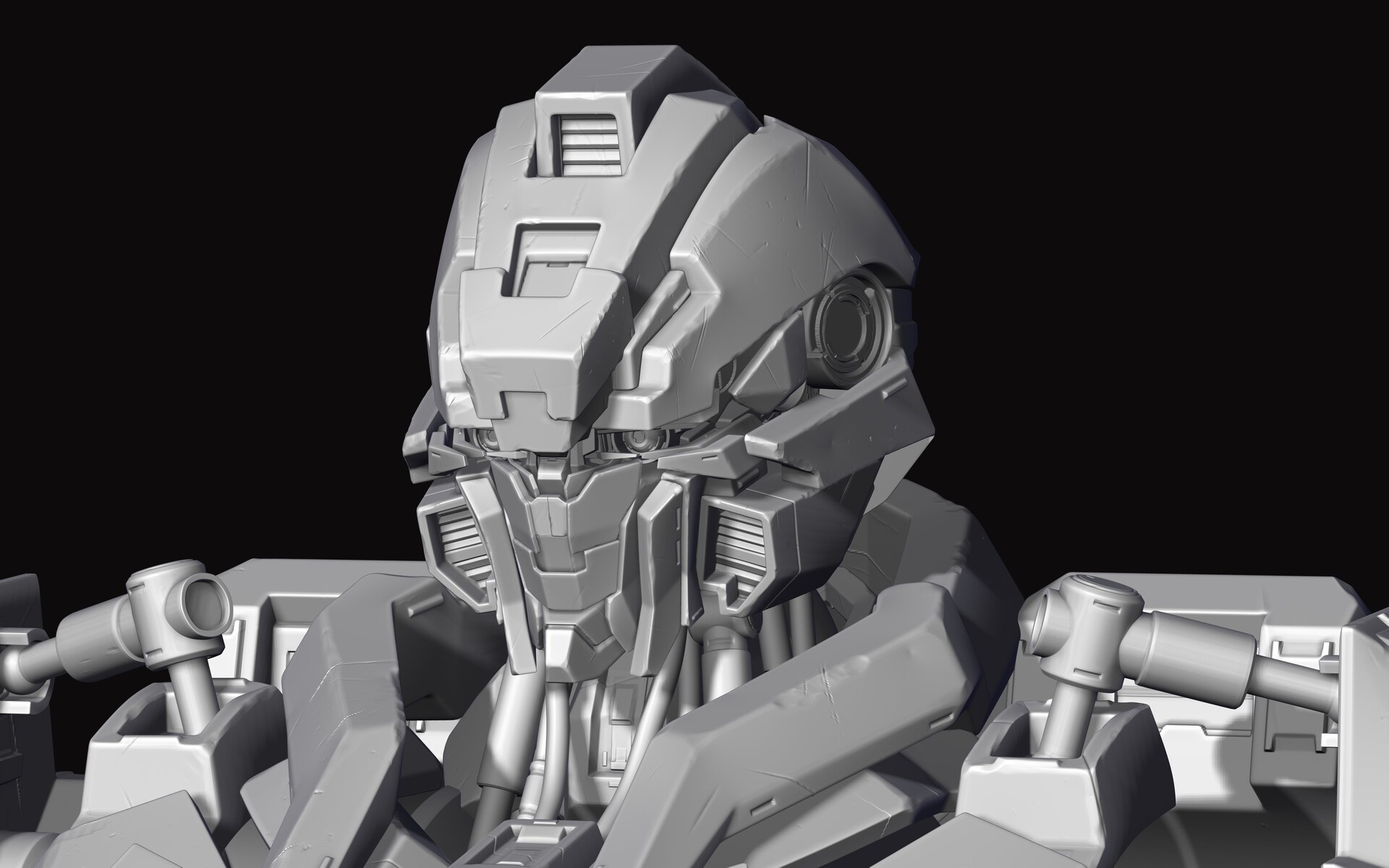 ArtStation - Transformer Mecha